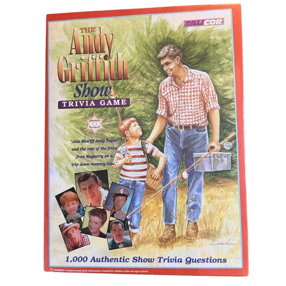 Talicor | Games | Nwt The Andy Griffith Show Trivia Game By Talicor ...